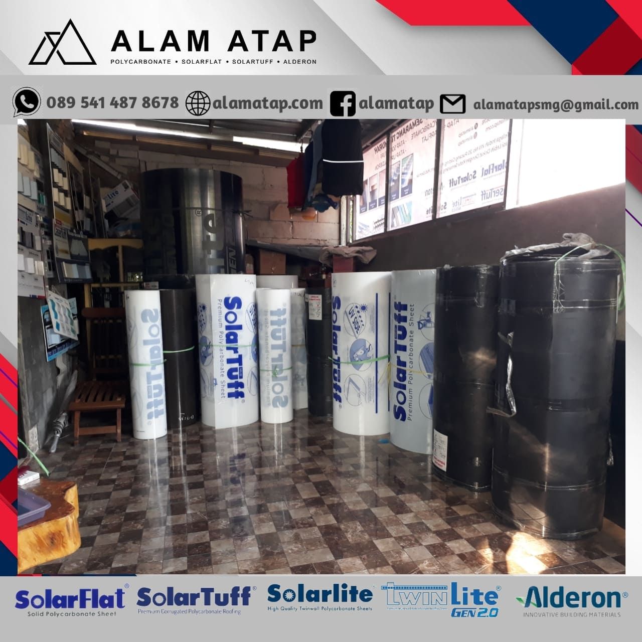 HARGA ATAP SOLARFLAT SEMARANG