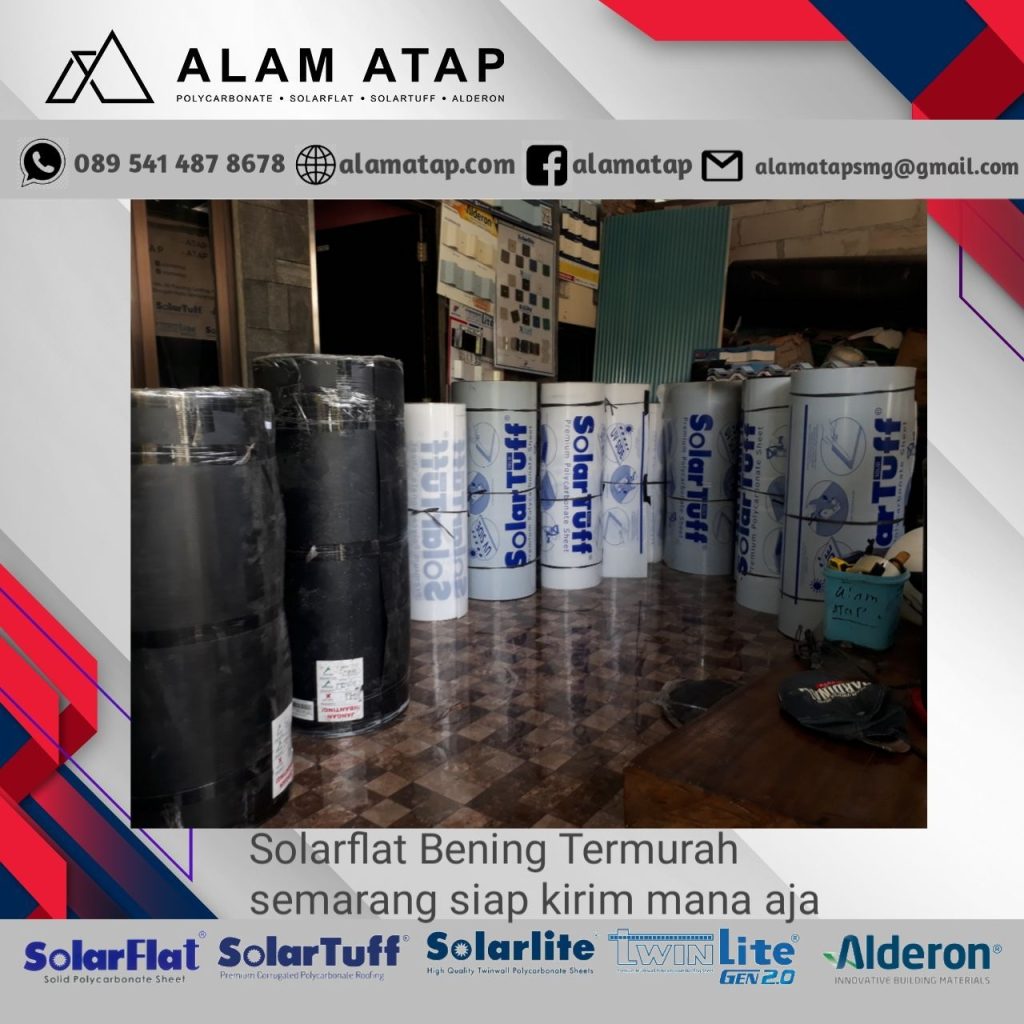 SolarFlat Solar Flat Solartuff Solid Flat Termurah